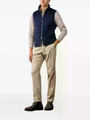 HACKETT LONDON Quilted Pique Waistcoat