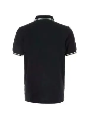 Fred Perry Twin Tipped Polo Shirt - Black