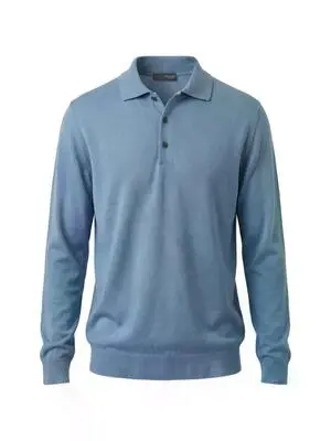 Drumohr Long Sleeve Polos For Men