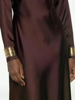 Imperial V-back Maxi Dress