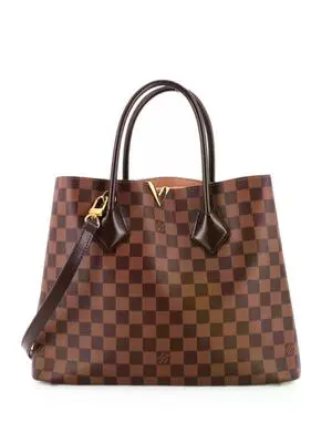 LOUIS VUITTON Kensington Handbag Damier Tote Bag - Brown