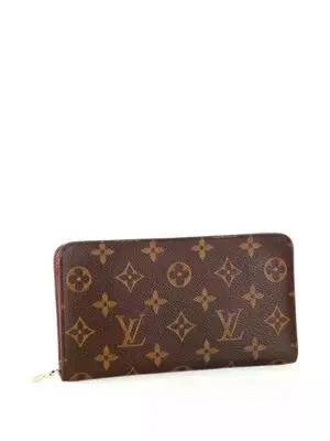 LOUIS VUITTON Porte-monnaie Zippy Wallet Monogram Canvas Small Wallets - Brown