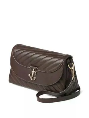 JIMMY CHOO Curve Leather Shoulder Bag