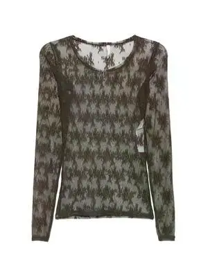 Imperial Floral Lace Long Sleeve Top