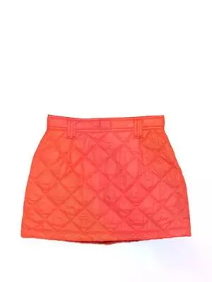Moschino Quilted Zip-up Skirt