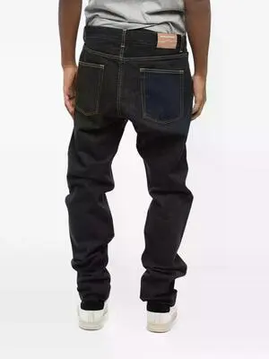 Moncler X Frgmt Regular-fit Ultra Dark-wash Jeans - Black