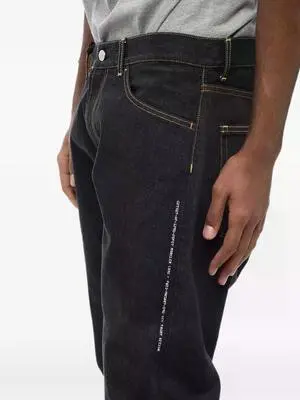 Moncler X Frgmt Regular-fit Ultra Dark-wash Jeans