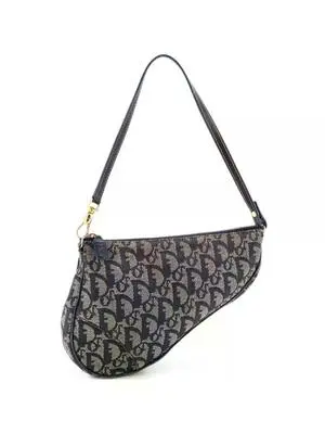 Dior Diorissimo Canvas Mini Clutch Bag - Blue