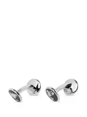 HACKETT LONDON Globe Cufflinks - Silver