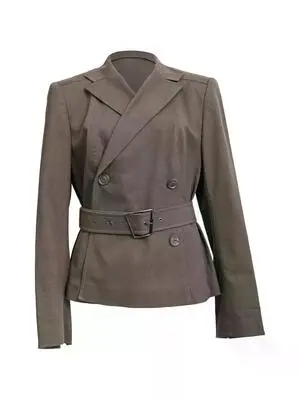 Akris Belted Double-breasted Jacket