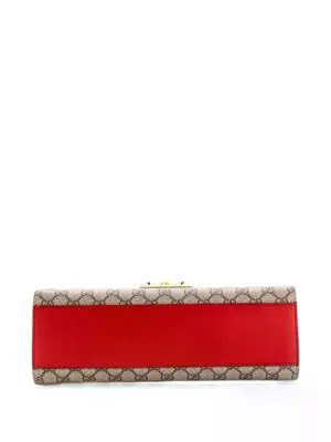Gucci Padlock Gg Coated Canvas And Leather Medium Shoulder Bag