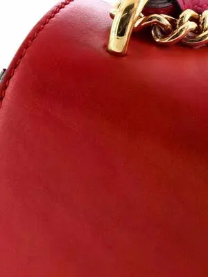 Gucci Padlock Gg Coated Canvas And Leather Medium Shoulder Bag