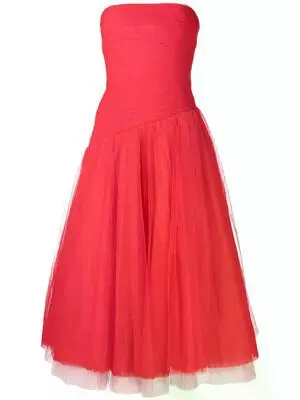 LEO LIN Rosalie Bustier Midi Dress