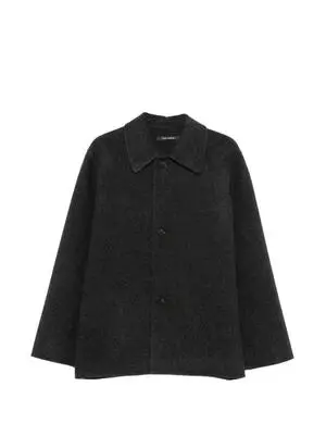 Sofie D'hoore Cousin Melange-effect Single-breasted Coat
