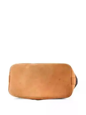 LOUIS VUITTON Lockit Handbag Monogram Canvas Vertical Satchel