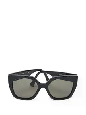Gucci Interlocking G Butterfly Sunglasses - Black