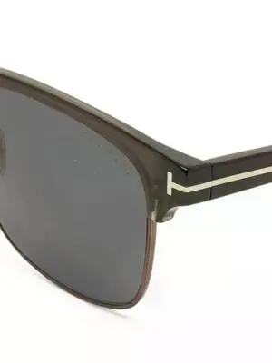 TOM FORD T Hardware Square Sunglasses