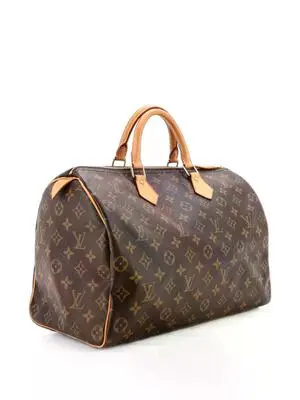 LOUIS VUITTON Speedy Monogram Canvas Satchel