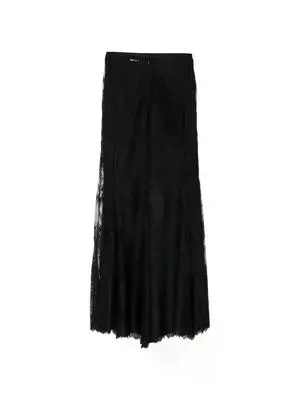 Zuhair Murad Chantilly Lace Long Skirt