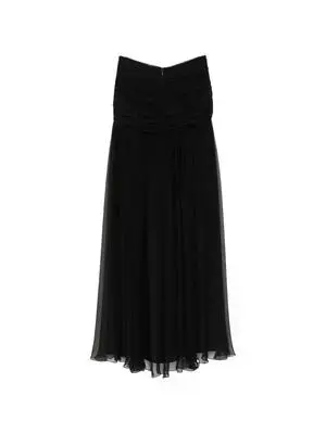 Zuhair Murad Draped Slit Skirt