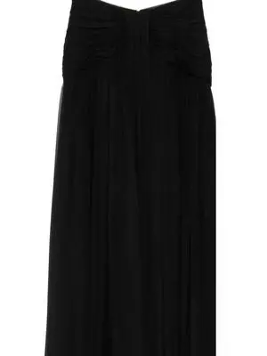 Zuhair Murad Draped Slit Skirt