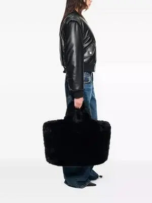 STAND STUDIO Demi Padded Cropped Bomber Jacket