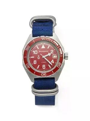 VOSTOK CLTH Komandirskie Watch - Red