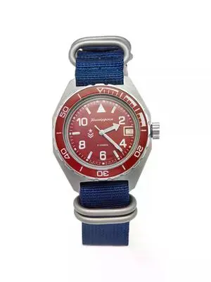 VOSTOK CLTH Komandirskie Watch - Red