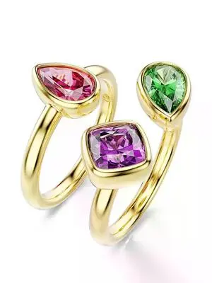 SWAROVSKI Imber Crystal-embellished Stackable Rings