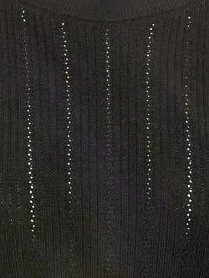 Balmain Rib-knit Midi Dress