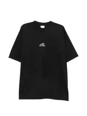 Balenciaga Logo-print Medium-fit T-shirt