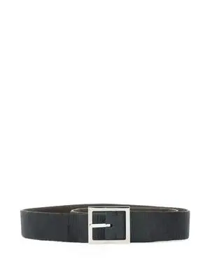 Orciani Chevrette Double Reversible Frosted Belt - Black