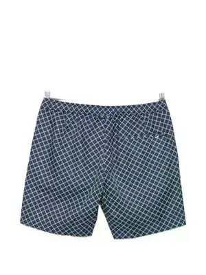 Orlebar Brown Geometric-pattern Drawstring Swim Shorts
