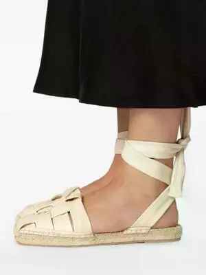 Hereu Bena Interwoven Leather Ballet Flats