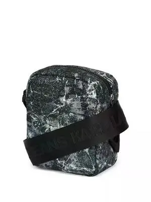 Karl Lagerfeld All-over Print Logo Cross Body Bag