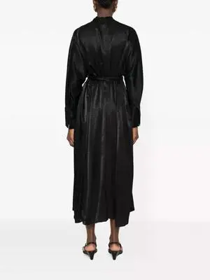 Dixie Wrap-style Belted Midi Dress