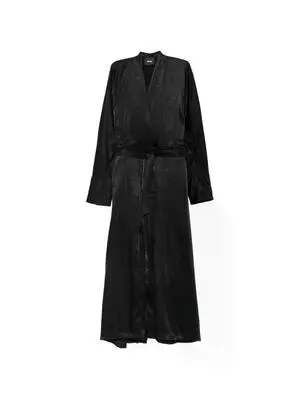 Dixie Wrap-style Belted Midi Dress