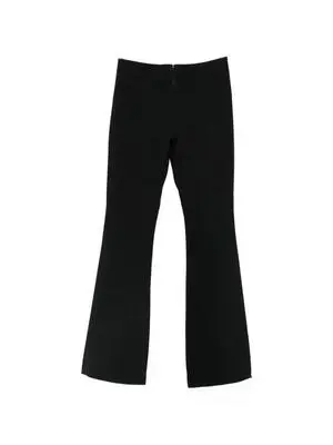 Versace 2000s Medusa-plaque Trousers