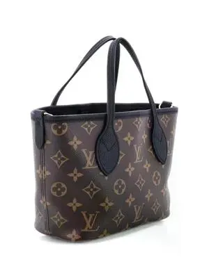 LOUIS VUITTON Neverfull Bandouliere Inside Out Monogram Canvas And Leather Bb Tote Bag