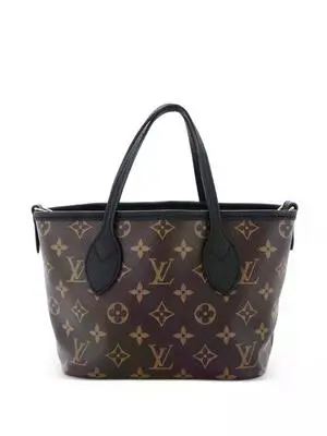 LOUIS VUITTON Neverfull Bandoulière Inside Out Monogram Canvas And Leather Bb Tote Bag - Brown