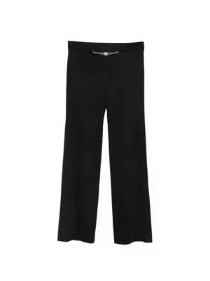 Dolce & Gabbana 2000s Logo-plaque Chain-link Trousers