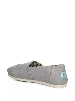 Toms Alpargata Classic Canvas Slip-ons - Grey