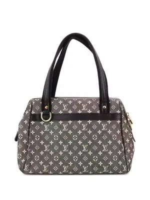 LOUIS VUITTON Josephine Handbag Mini Lin Pm Shoulder Bag