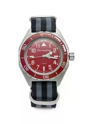 VOSTOK CLTH Komandirskie Watch - Red