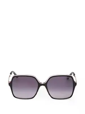 Guess Oversized Square Sunglasses - Black