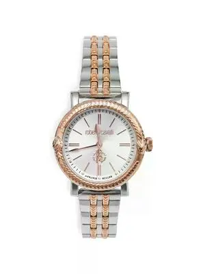 Roberto Cavalli X Franck Muller 30mm Watch - Silver