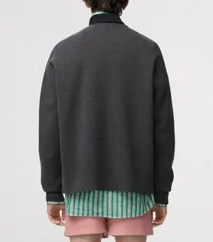 Loewe Anagram-pocket Sweatshirt - Grey