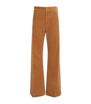 Polo Ralph Lauren Corduroy Beaton Flare Trousers - Beige