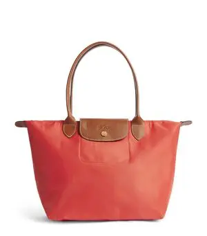 Longchamp Medium Le Pliage Original Handbag - Red