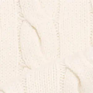 Polo Ralph Lauren Wool-blend Cable-knit Bear Scarf - Ivory